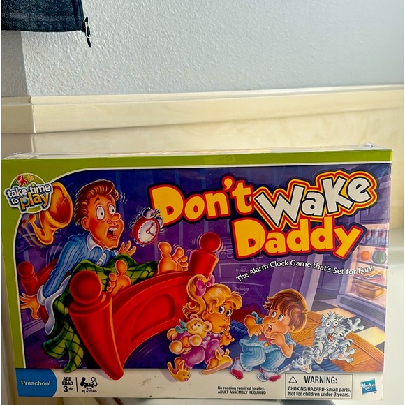 Hasbro | Toys | Dont Wake Daddy Board Game Kids Board Games For 2 To 4 ...